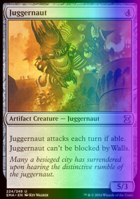 MTG Magic the Gathering Juggernaut (224/265) Eternal Masters LP FOIL | eBay