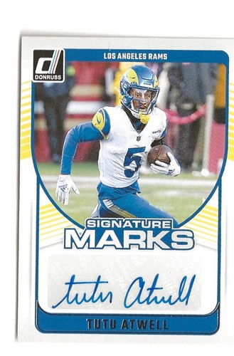 2024 Panini Donruss Tutu Atwell Signature Marks Auto SP Los Angeles ...