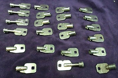 TUBULAR CYLINDER ACE LOCK KEYS FOR ARCADE SODA VENDING MACHINE PICK-ONE ...