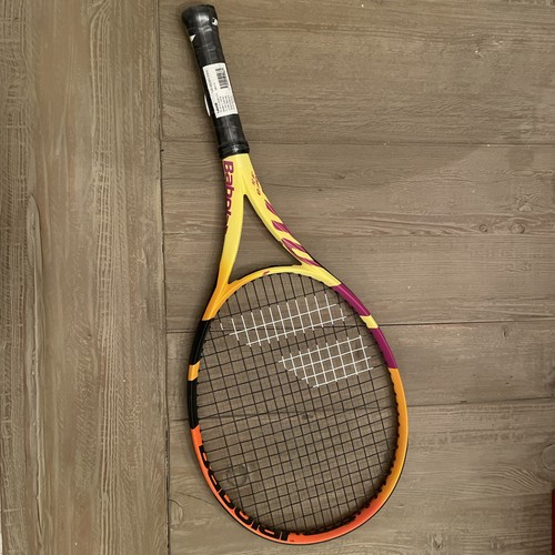 Babolat Pure Aero Rafa 4” Grip Size Tennis Racquet,New Strings, Jr 26 ...