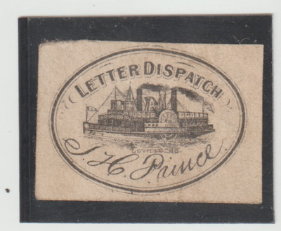 US Scott #122L-1 Letter Dispatch MNG Genuine Signed by Springer | eBay