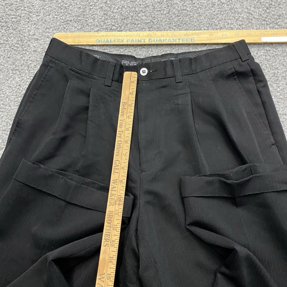 PING Mens 34x32 Golf Pants Pleated Cuffed | eBay