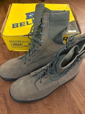 Belleville 600 ST Hot Weather Steel Toe Boots Men 10.5 Wide | eBay