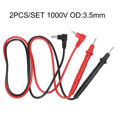 Digital Multimeter Clip Leads Voltmeter Probe Test Cable Wire Pen ...