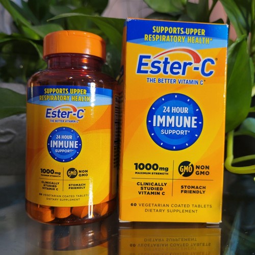 EsterC Vitamin C 1000 mg Upper Respiratory Immune System Booster ...