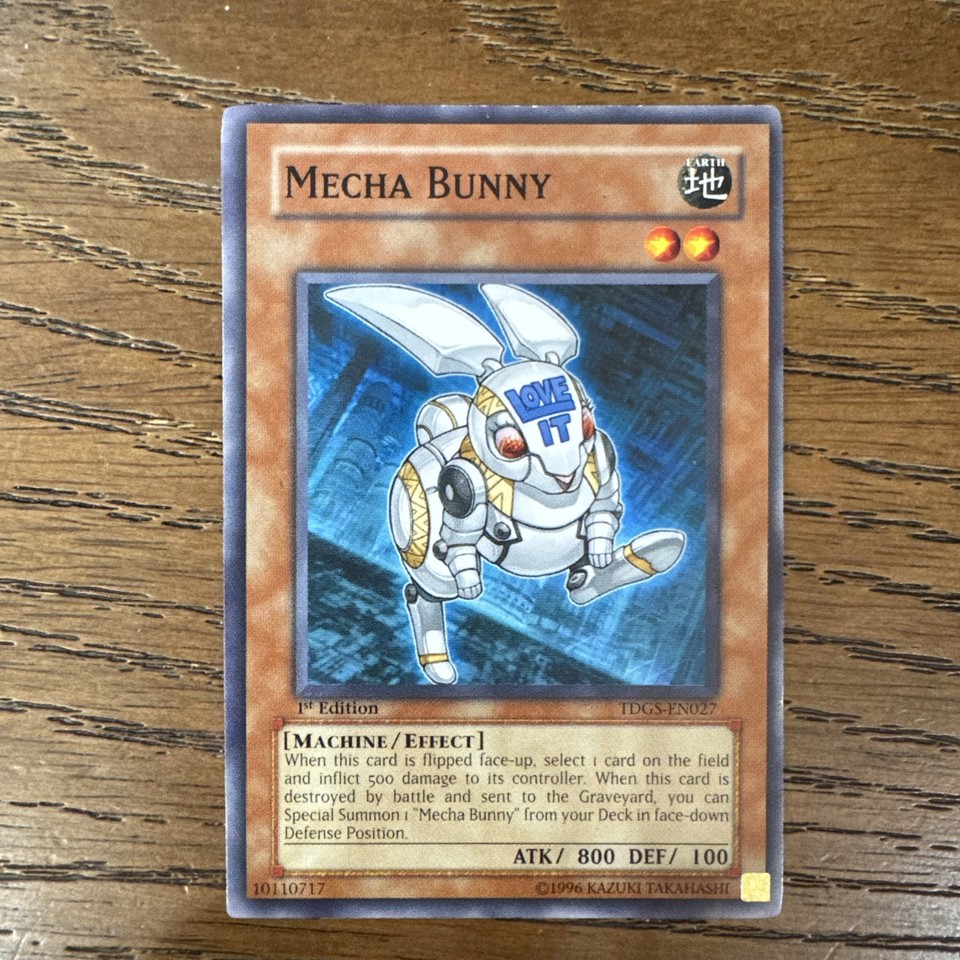 Mecha Bunny TDGS-EN027 The Duelist Genesis 1st Edition | eBay