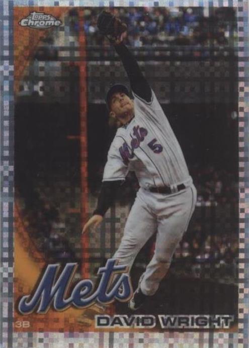 2010 Topps Chrome - David Wright #22 X-Fractor for sale online | eBay