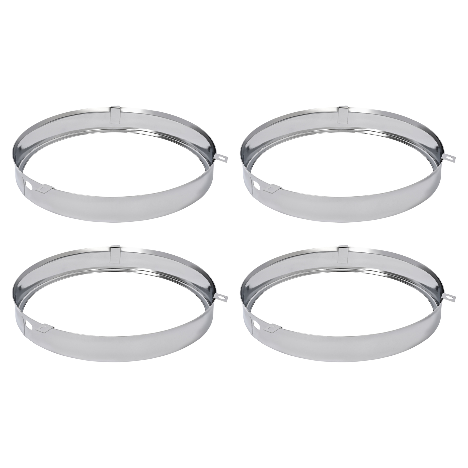 4PCS Headlight Molding Rings For Chevrolet Chevelle 64-70 & Impala 58 ...