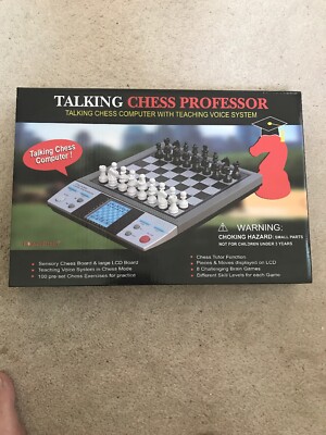 Talking Chess Professor - Talking Chess Computer with Teaching Voice ...