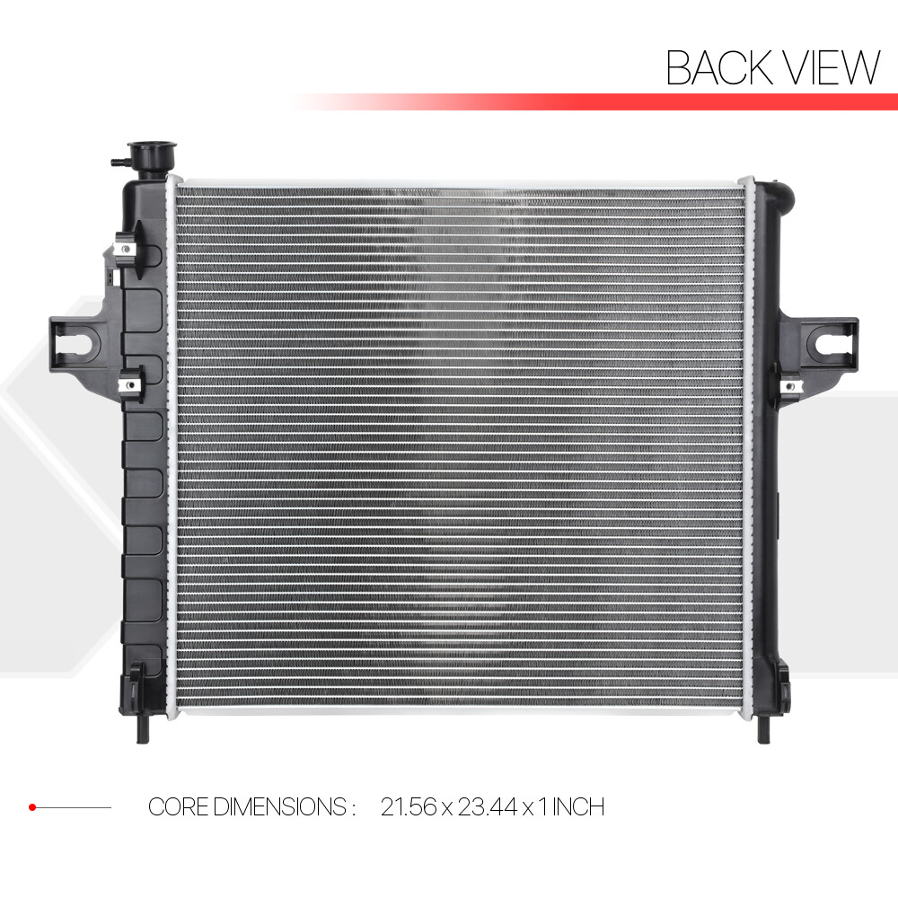 Aluminum Core Radiator OE Replacement for 99-00 Jeep Grand Cherokee 4.7 ...