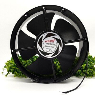 1 pcs FUYUHONG P/N22060 HBL 380V 0.23A 22060 22CM Fan Axial Flow ...