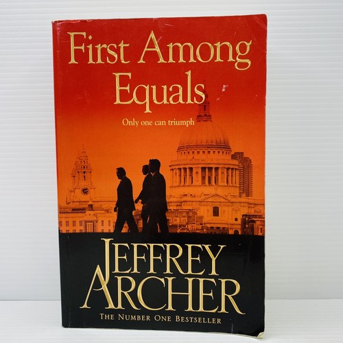 First Among Equals by Jeffrey Archer Book Political Fiction Large ...