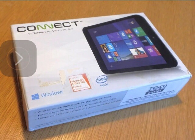 Connect 8 Inch Touch Screen Tablet With Windows 10 Viglen for sale ...