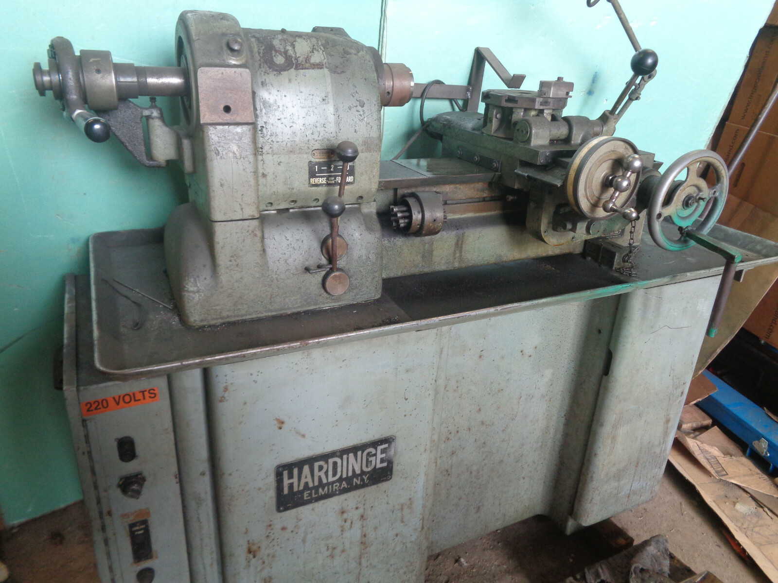 Hardinge HCT-CF Turret Lathe Collet Runs Great VIDEO LINK LA | eBay