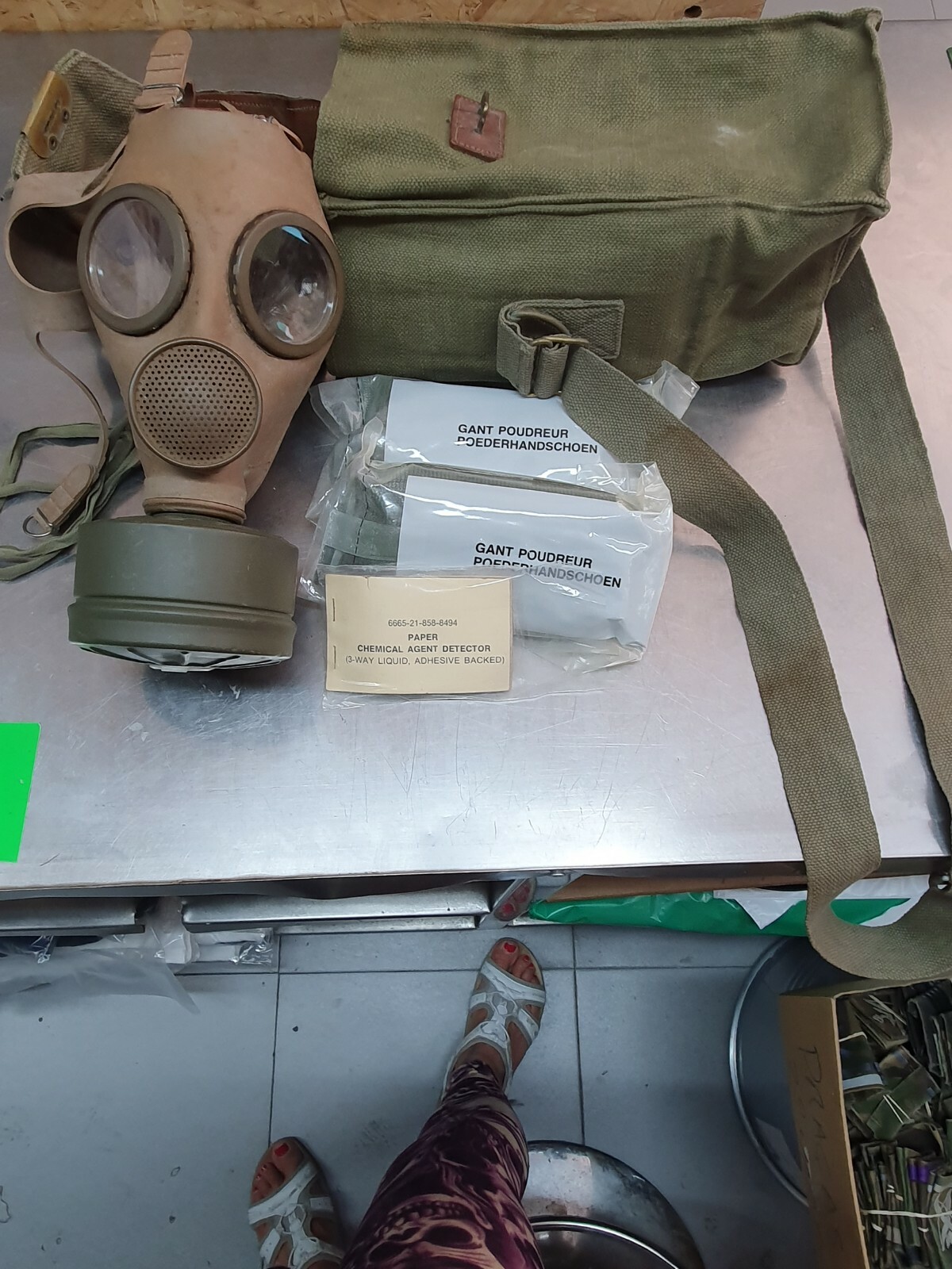 Mascara De Gas Antigua Belga | eBay