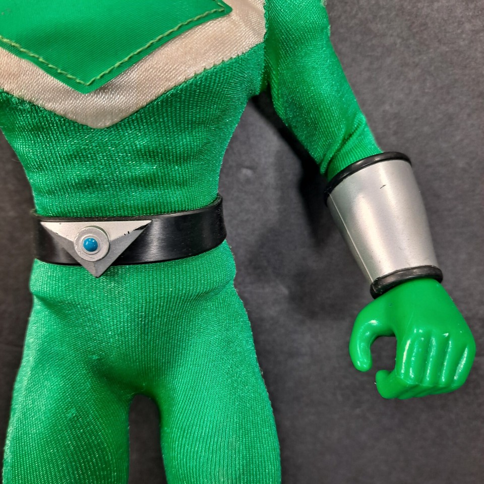 Power Rangers Time Force Talking Ultra Ranger Green 12" Figure Bandai ...