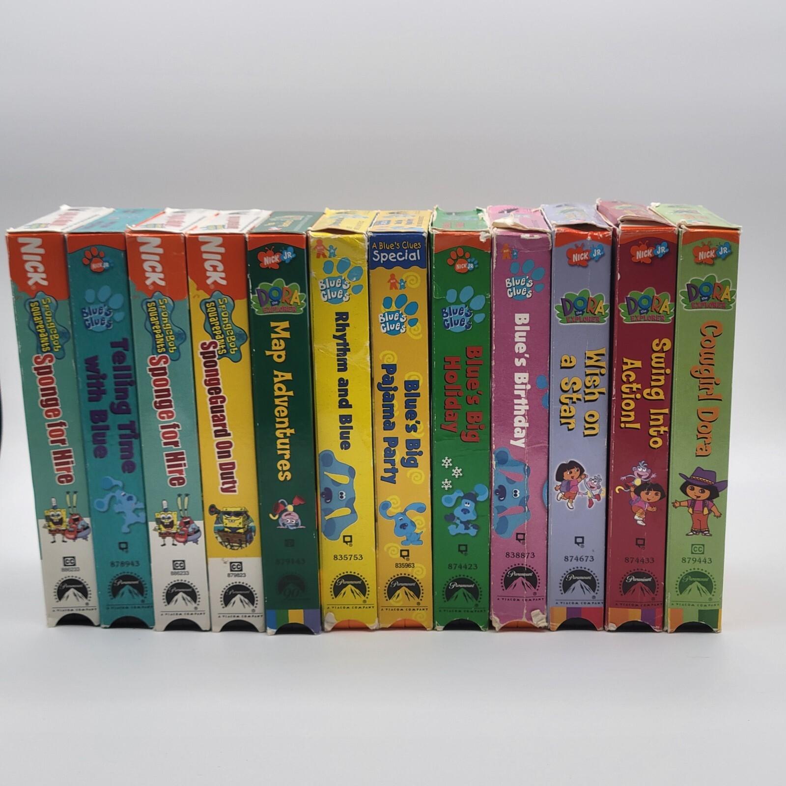 VHS Lot of 12 Nickelodeon & Nick Jr | Grelly USA