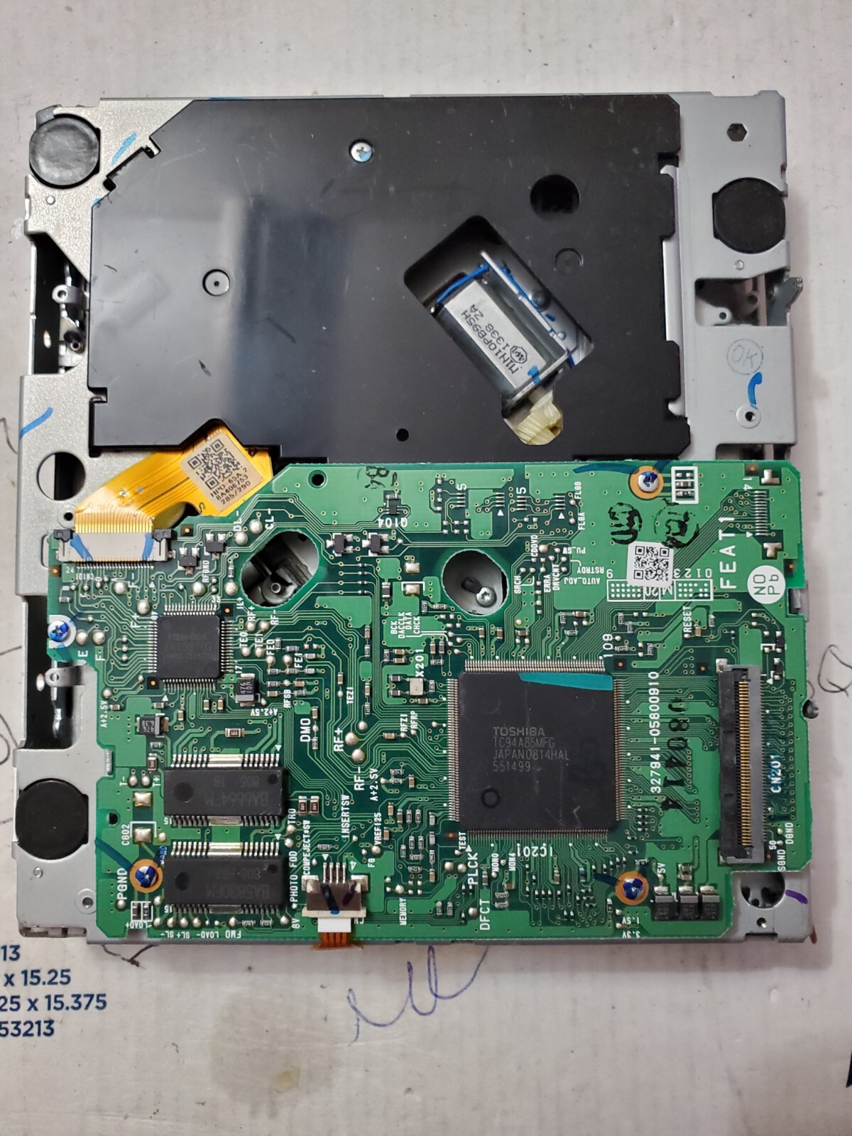 DVD/CD Drive loader Mygig uConnect 730 radio RER REN Dodge, Jeep ...