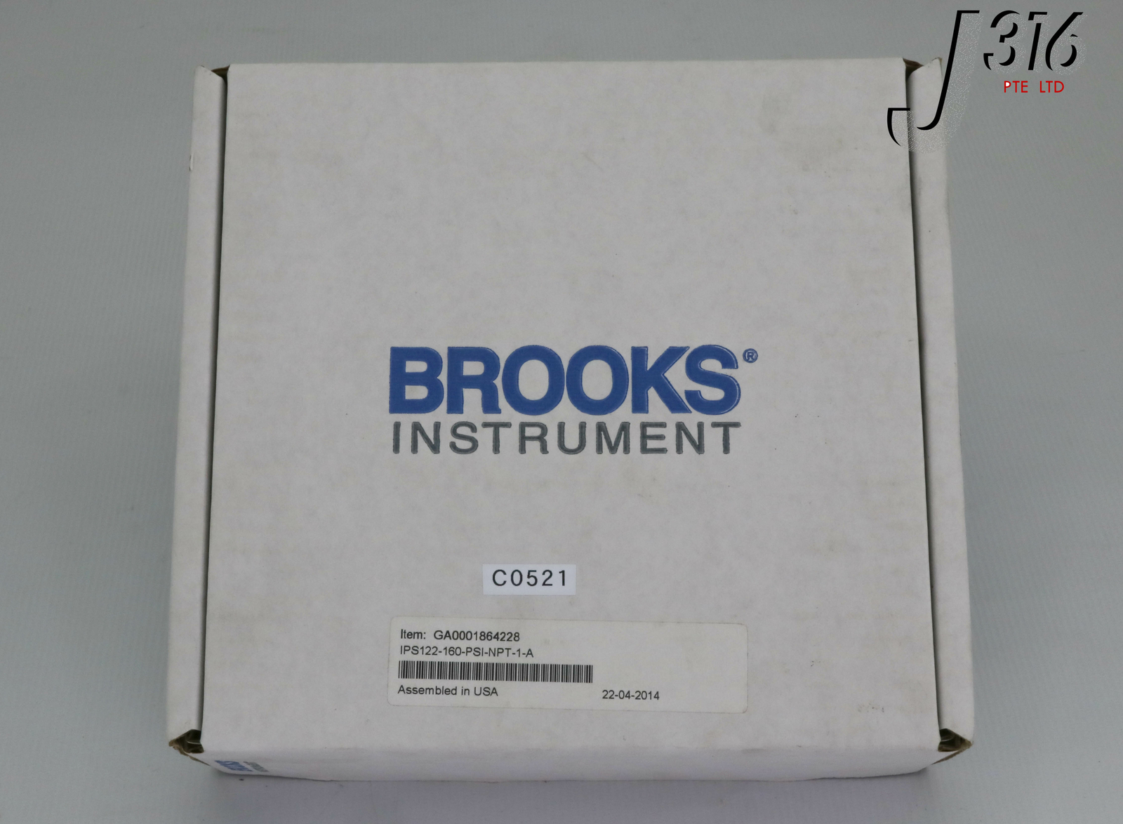C0521 BROOKS 2" SS INDICATING PRESSURE SWITCHES (NEW) IPS122-160-PSI ...