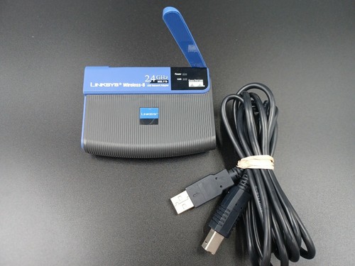 Linksys WUSB11 v4 2.4Ghz 802.11b Wireless B USB Network Adapter | eBay