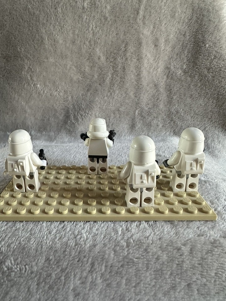 Lego Star Wars Snow troopers And Scout Trooper | eBay