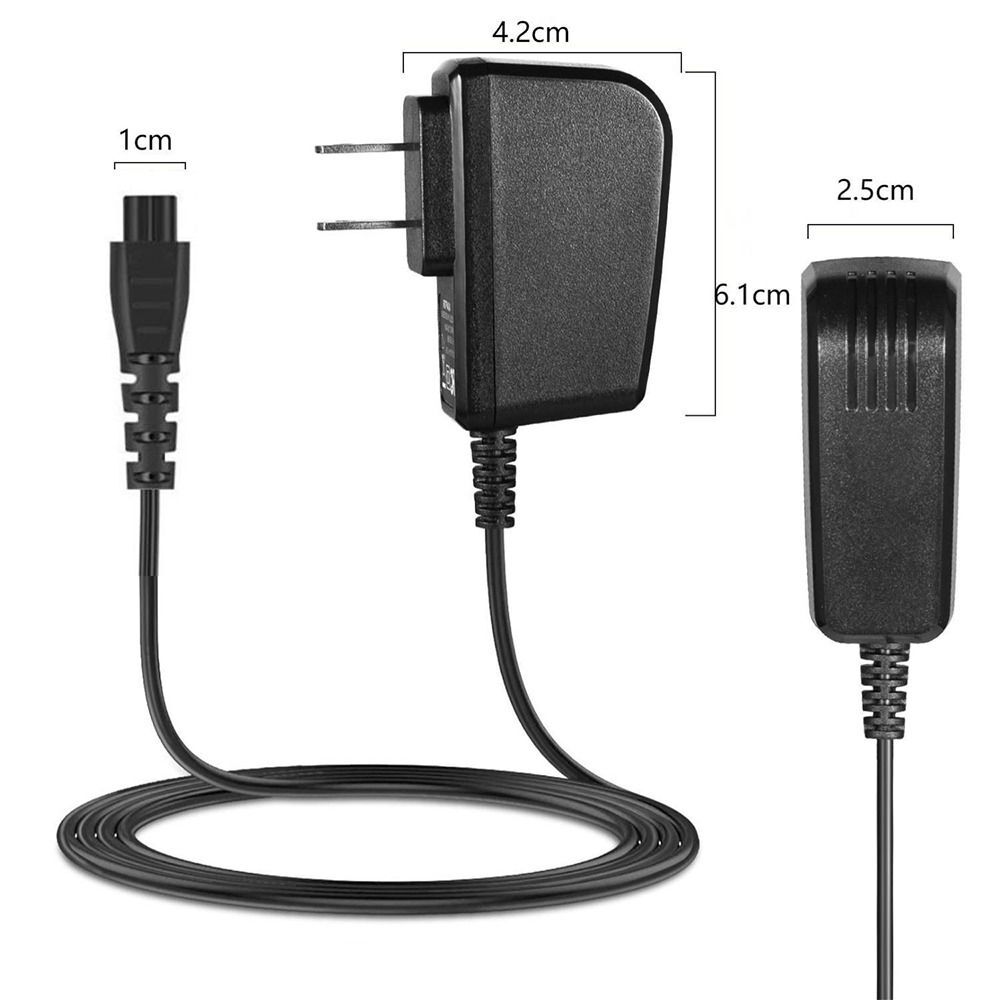 Electric Razor Shaver Power Adapter Hair Clipper Razor Power Cord ...