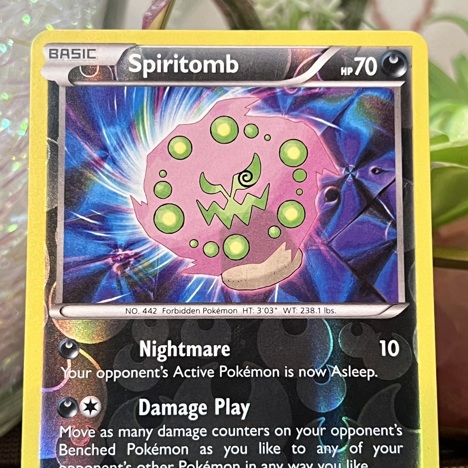 Spiritomb 62/114 Reverse Holo Rare - 2016 Pokemon XY Steam Siege - M/NM ...