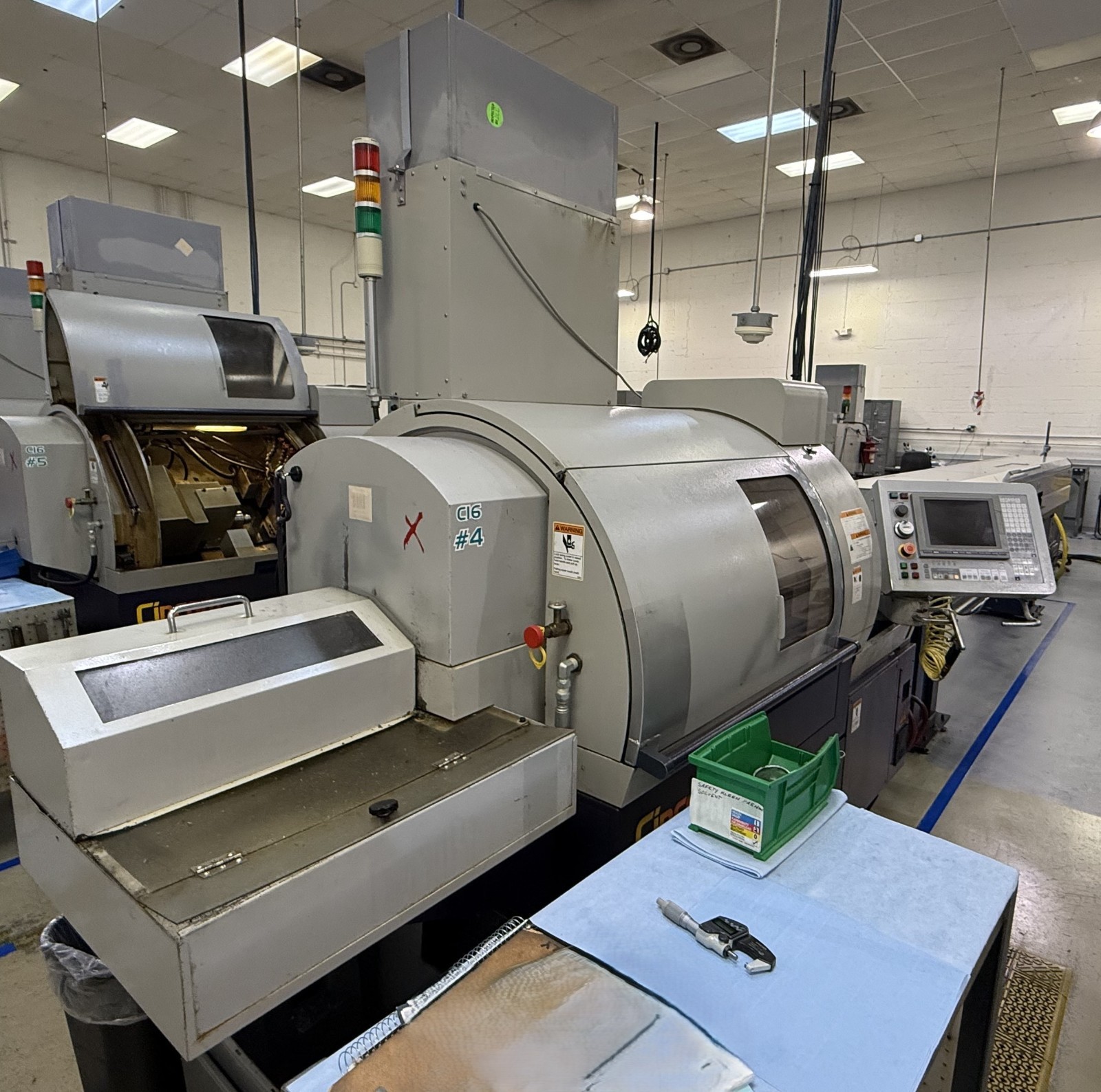 CITIZEN C16 VI (1M6) Swiss Type CNC Lathe 2005-CAV mag, HP cool, long ...