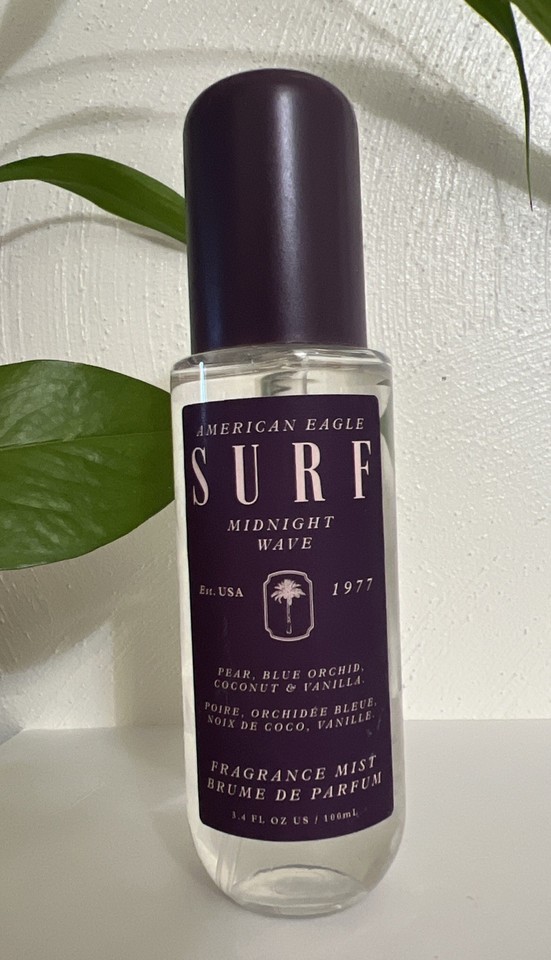 American Eagle AEO SURF Midnight Wave Fragrance Mist Body Spray 3.4 Fl ...