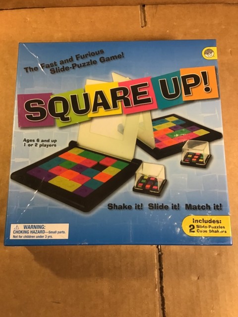 MindWare Square up a Slide Puzzle Game A029 for sale online | eBay