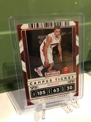 Golden State Warriors Stephen Curry 2020 Contenders Campus Ticket # 1 ...