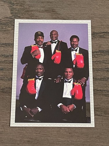 1991 All World Boxing Muhammad Ali Checklist #51 (B) | eBay