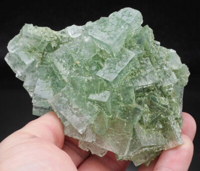 GREEN HALITE cube crystals - POLAND /bs418 | eBay