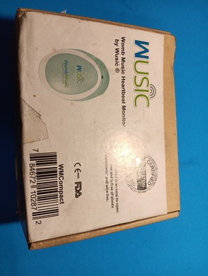 WUSIC Womb Music Heartbeat Monitor Store Return Free Shipping A1 | eBay