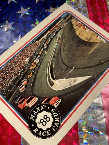 1988 MAXX NORTH WILKESBORO SPEEDWAY #86 NASCAR CHARLOTTE EDITION C ...