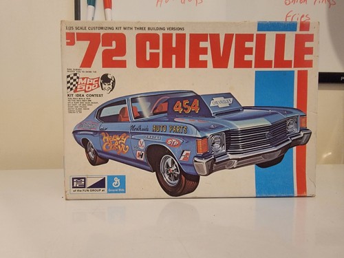*Vintage / Rare* MPC '72 Chevelle Empty Model Car Box Top | eBay