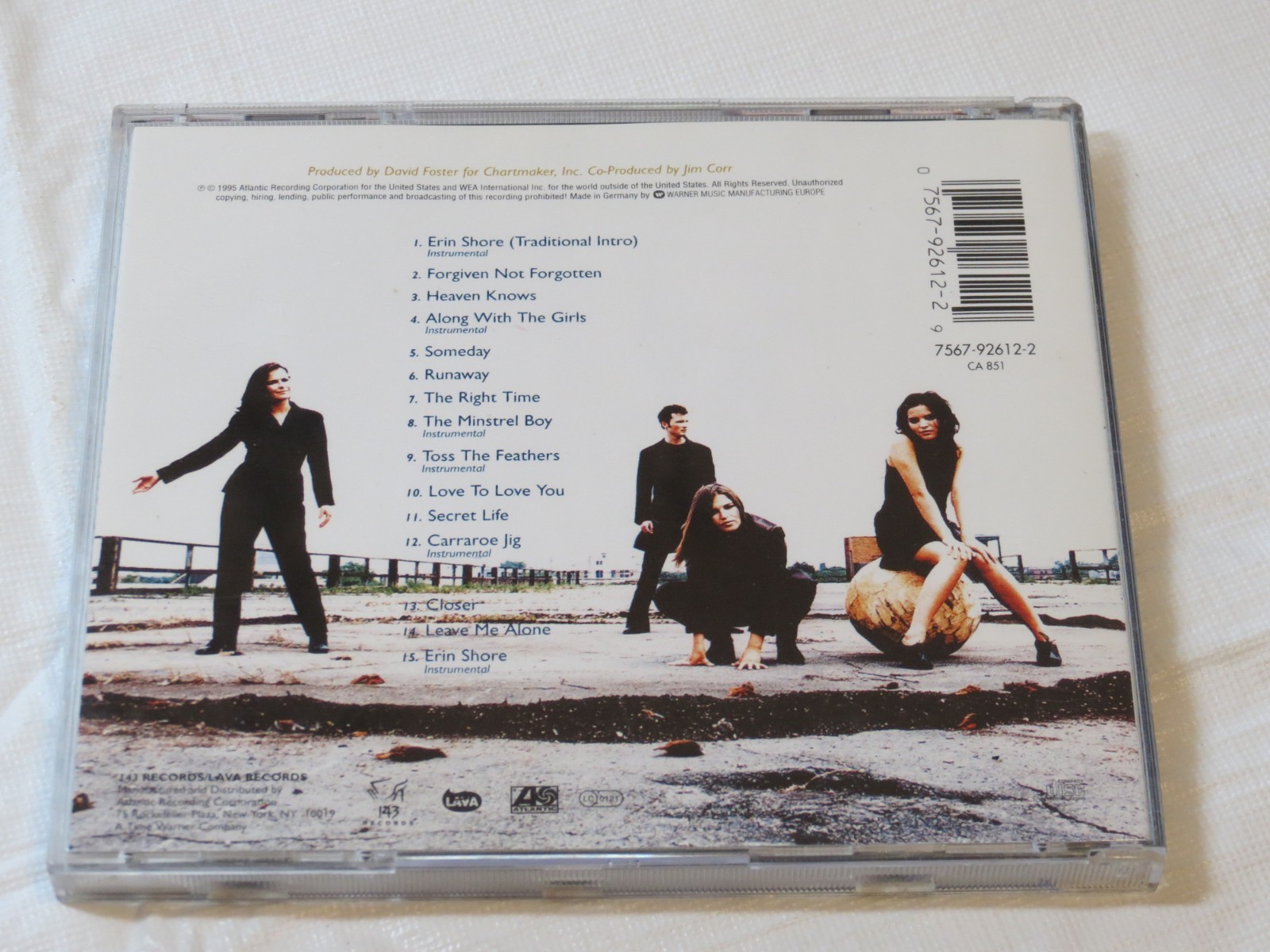 Forgiven, Not Forgotten by The Corrs CD Sep-1995 Lava Records Heaven ...