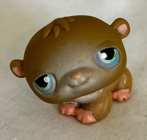Littlest Pet Shop LPS #54 Hamster Gerbil Blue Eyes-Authentic | eBay