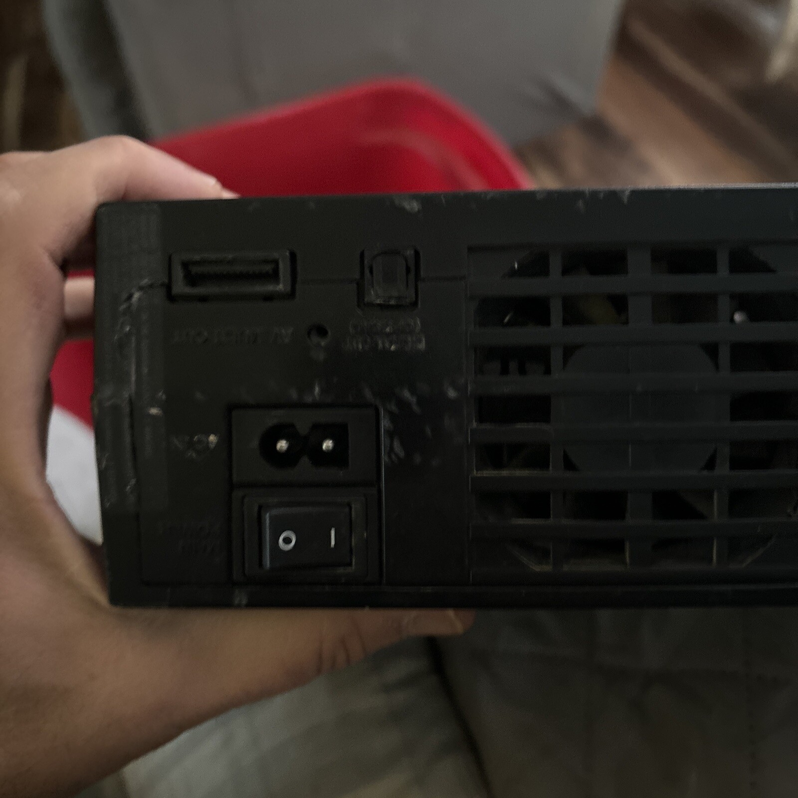 Sony PlayStation 2 Fat PS2 Black SCPH-50001 Console ONLY - For Parts # ...