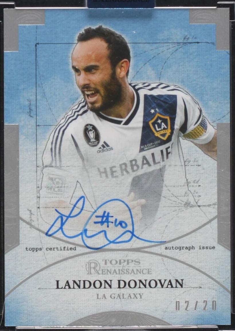 2022 Topps Renaissance MLS - Renaissance Engravements Autographs Landon ...