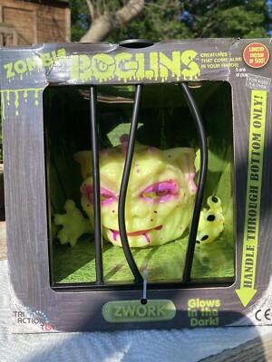 Zombie Boglins Zwork Glow In The Dark Rare Limited To 500 W/ Enamel Pin ...