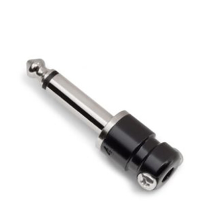 10-Pack SquarePlug SPS4BK Compact Soldered Straight 1/4'' Plug, Black ...