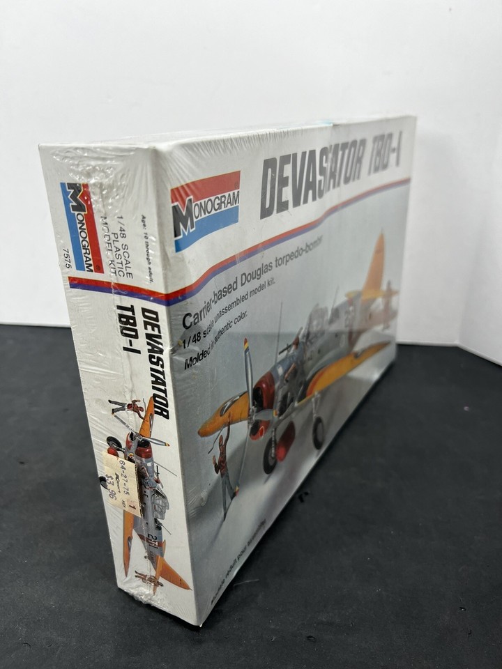 Monogram Devastator TBD-1 Carrier Based Douglas Torpedo Bomber 1/48 ...