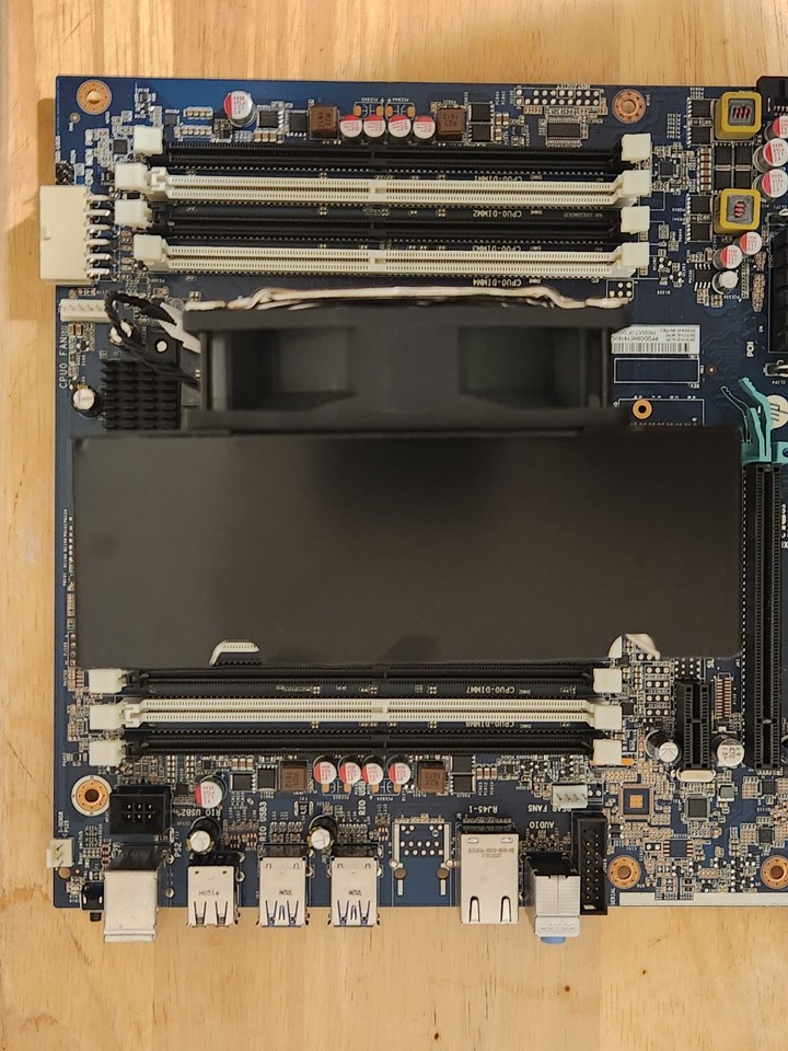 HP Z440 Motherboard Combo | CPU & RAM Coolers | Xeon E5-1603 V4 | NO ...