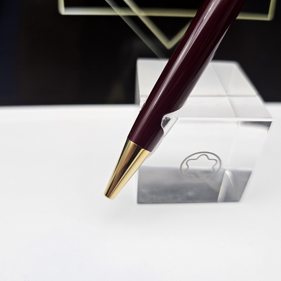 MONTBLANC Meisterstuck Barrel Body Burgundy 164 Ballpoint Pen 165 ...