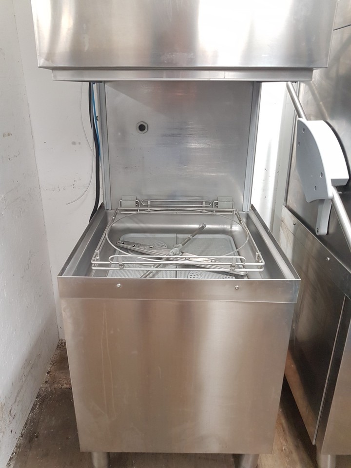 MAIDAID PASS THRU DISHWASHER WITH DRAIN PUMP AND BREAK TANK D2021 | eBay UK