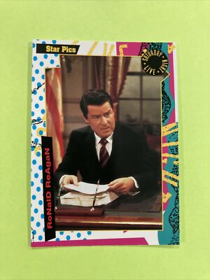 SNL Card 1992 Saturday Night Live Star Pics # 114 Ronald Reagan Vintage ...
