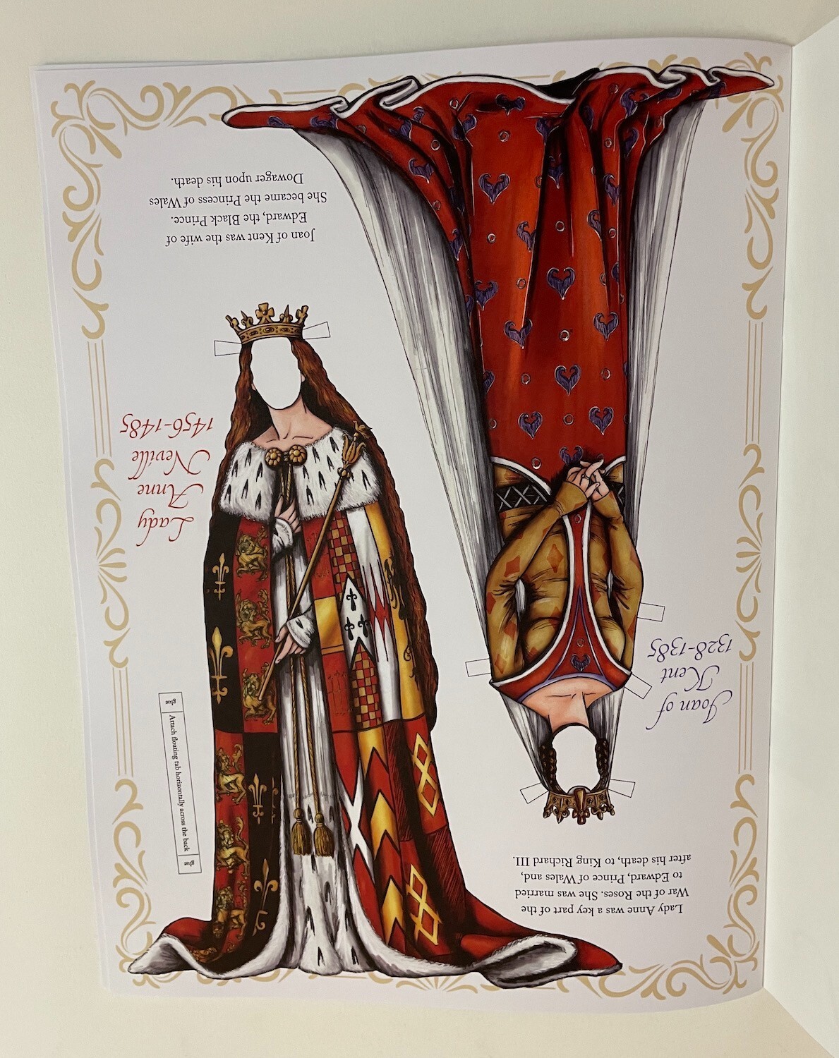 PRINCESSES OF WALES PAPER DOLLS by Brenda Sneathen Mattox & Julie Allen ...