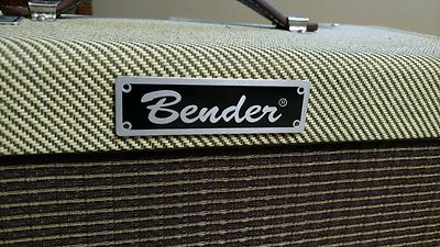 Bender Fender Parody Amplifier Amp Face Plate Lasered Aluminum Tag | eBay