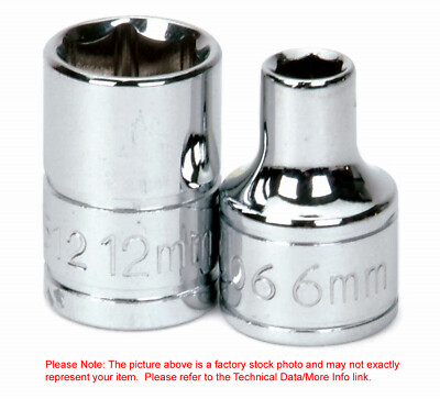 17mm 6Pt Shallow 3/8"Drive Supertorque High Polished Chrome USA Socket ...